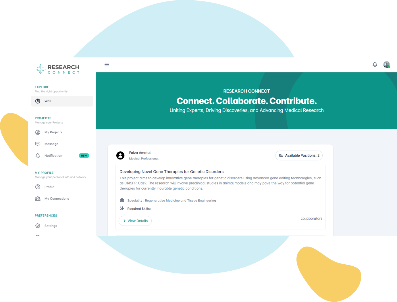 Home - Research Connect